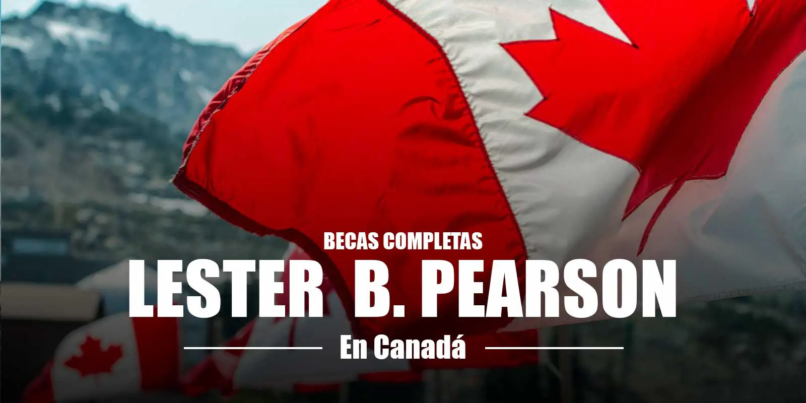 Becas Completas Lester B. Pearson en Canadá 2024 - La Cuadra Universitaria